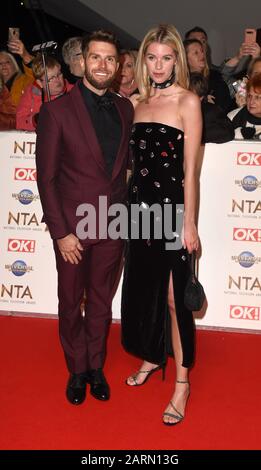 Joel Dommett and Hannah Cooper, The National Television Awards, The O2 ...