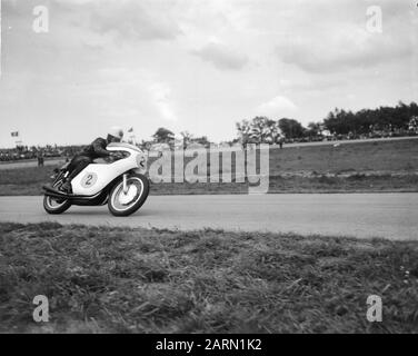 TT at Assen. The 500cc class. John Hartle (England), June 29, 1963 ...
