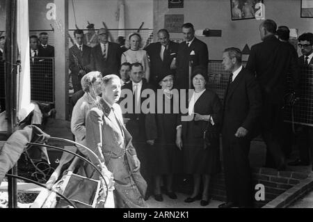 Five Englishmen offer their boat De Yvette, at the National War and ...