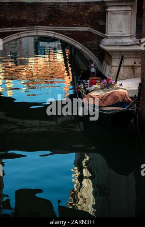 Venice on a Cold Winterday in December off the beaten tourist track ...