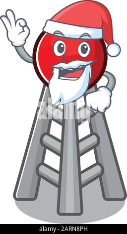 Santa radio mascot cartoon style Stock Vector Image & Art - Alamy