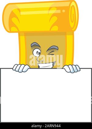 Grinning face chinese traditional paper cartoon character style hides ...