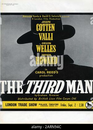 THE THIRD MAN 1949 British Lion film with Joseph Cotten Stock Photo - Alamy