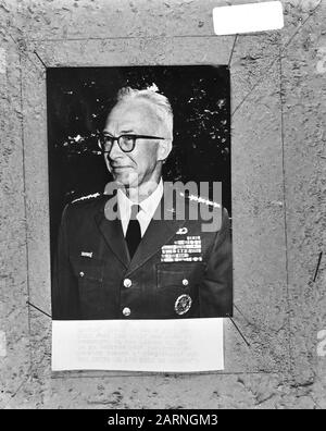 The new NATO commander-in-chief John R. Galvin, right, salutes the ...
