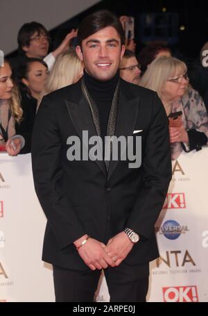 Jack Fincham attends the National Television Awards at The O2 in London ...