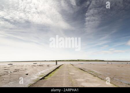 A boat launch ramp at a Marina on the Homosassa Springs River in ...