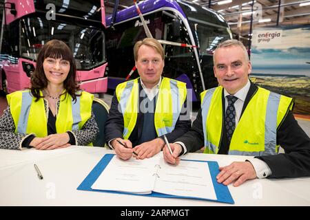 Translink Group Chief Executive Chris Conway speaking as Translink ...