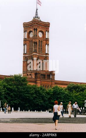 town hall (rothes rathaus) in berlin (germany Stock Photo - Alamy