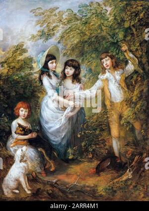 The Marsham Children Stock Photo - Alamy