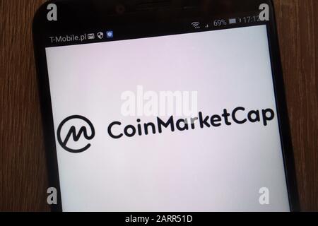 CoinMarketCap logo on smartphone Stock Photo - Alamy
