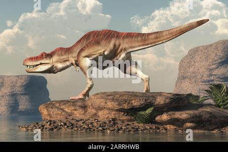 Tarbosaurus was a carnivorous theropod dinosaur, a type of tyrannosaur ...