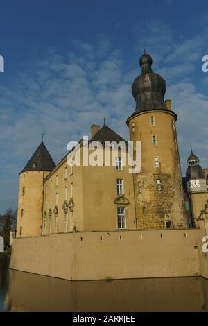 small Castle in the german muensterland Stock Photo - Alamy