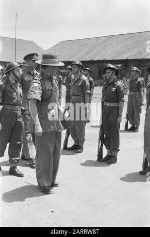 Arrival of General Montague Stopford Sir Montague Stopford inspects the ...