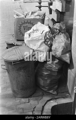 Recycling bins garbage in amsterdam Stock Photo - Alamy