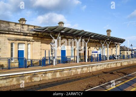 Mansfield railway station Mansfield, Nottinghamshire, England, UK Stock ...