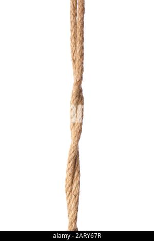 Clean hemp ropes background Stock Photo - Alamy