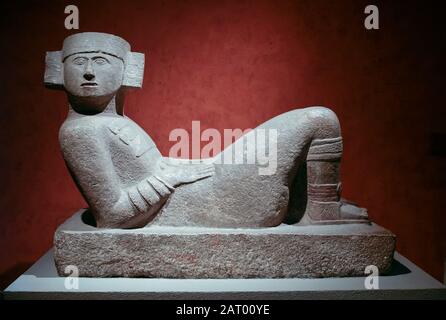 Mexico, Mexico City, Aztec Chacmool, Sculpture, Templo Mayor, Great ...
