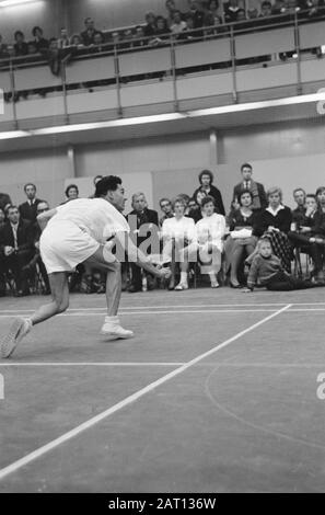 National Badminton Championships in Eindhoven W.A. Seth Paul in action ...