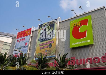 big c bangkok supermarket Stock Photo - Alamy