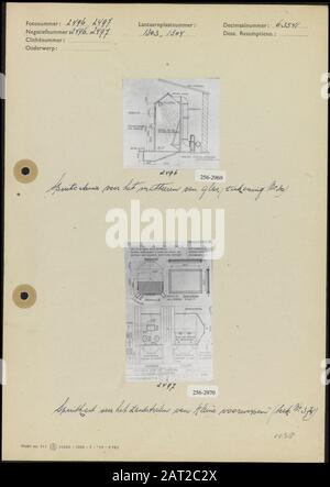 Drawing of a spray booth for sandblasting Date: undated Keywords: spray ...