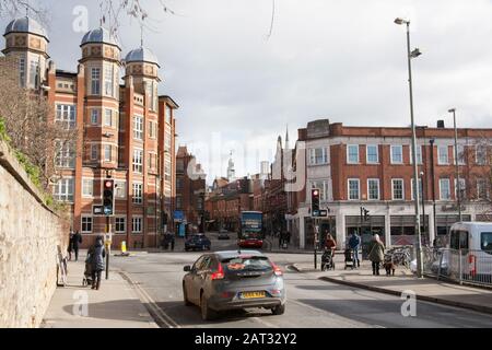 A view of Oxford Centre from Hythe Bridge Street, UK Stock Photo - Alamy