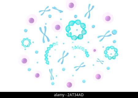biology cell texture background (green leaf Stock Photo - Alamy