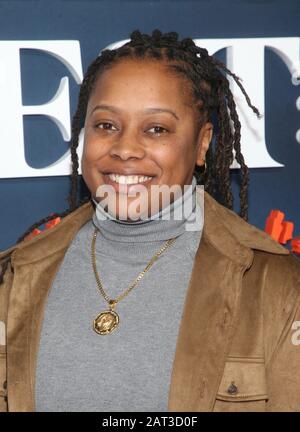Keyonna Taylor at the premiere of the Apple TV + series 'Mythic Quest ...
