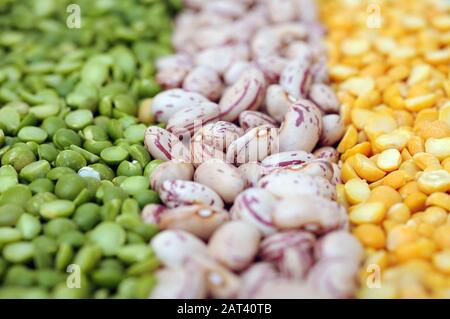 mix of mung beans for background uses Stock Photo - Alamy