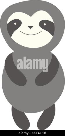 cute slot wild animal character icon Stock Vector Image & Art - Alamy