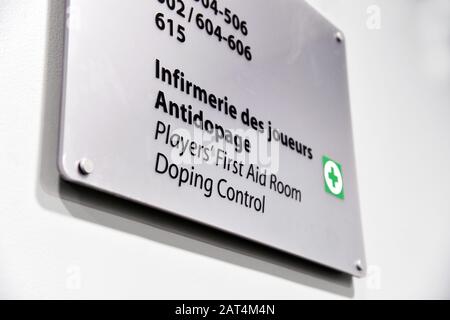 Doping Control Room - Stade de France - Saint-Denis - France Stock ...