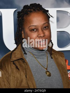 Keyonna Taylor at the premiere of the Apple TV + series 'Mythic Quest ...