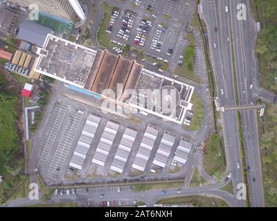 Kuching, Sarawak / Malaysia - October 20 2019: The buildings and ...