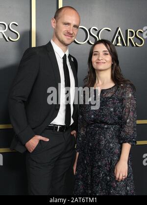 (R-L) Edward Watts and Waad al-Kateab attends the 22nd British ...