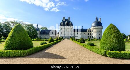 France, Indre, Berry, Valencay, Chateau de Valencay Park and Gardens ...