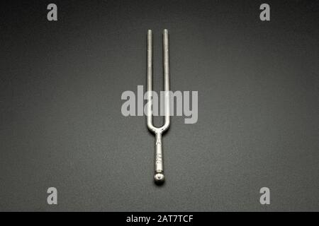Closeup of a tuning fork 440 Hz on a white background Stock Photo - Alamy