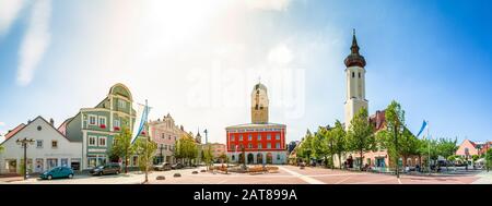 Historical City of Erding, Bavaria, Germany Stock Photo - Alamy