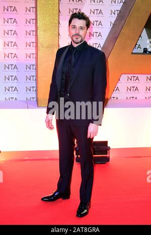 Kenny Doughty during the National Television Awards at London's O2 ...