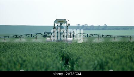 Applying ultra-low volume spray from CDA (controlled droplet ...