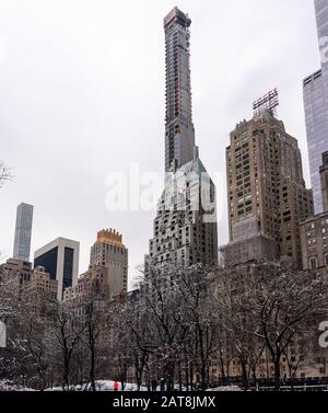 New York, Midtown Manhattan, Billionaire’s Row, including Central Park ...