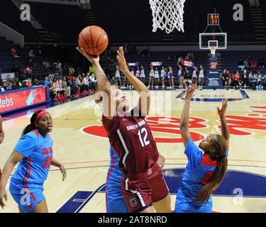 South Carolina guard Brea Beal (12) shoots the ball against Stanford ...