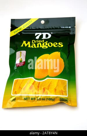 Packaged Dried Mangoes from Philippines and Chocolate Covered Dried ...