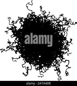 Clot Filament Plexus - Vector Graphic Element Stock Vector Image & Art ...