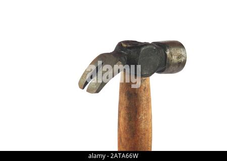 Indian made iron hammer isolated on white Stock Photo - Alamy