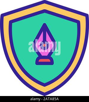 Reportage video camera icon outline vector. Press tv. Media crew Stock ...