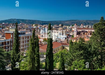 Sardinia - Nuoro. View of the city ' Stock Photo - Alamy