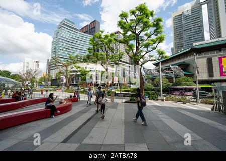 Orchard Central building on Orchard Road, Singapore's famous shopping ...