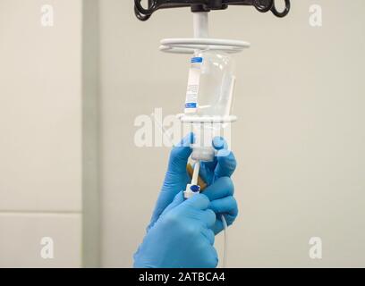 Hospital nurse preparation of chemotherapy injection hazardous ...