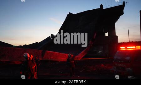 Pandacan, Manila, Philippines. 1st Feb 2020. A portion of Skyway Stage ...