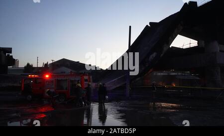 Pandacan, Manila, Philippines. 1st Feb 2020. A portion of Skyway Stage ...