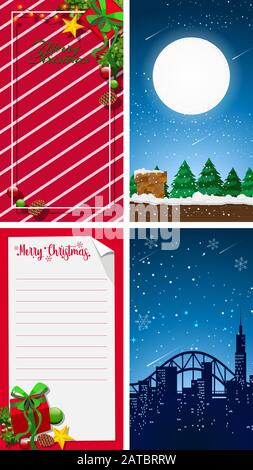 Background templates with christmas theme Stock Vector Image & Art - Alamy